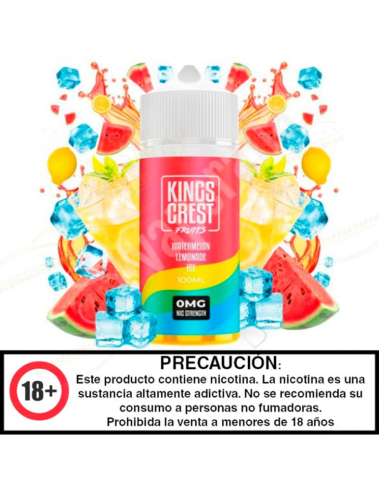 Watermelon Lemonade Ice - Kings Crest Nicotina 3 mg